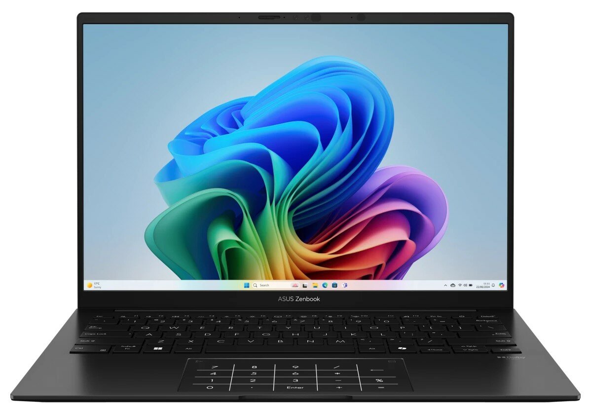 Ноутбук 14" ASUS Zenbook (1920x1200, 60 Гц, OLED, AI 5-340, 16 ГБ DDR5, 512 ГБ, AMD Radeon 840M)