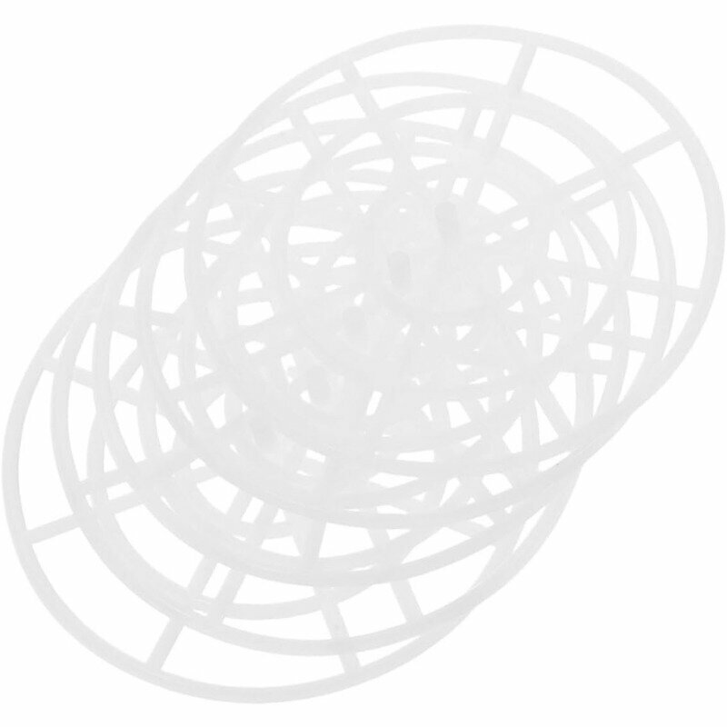 Набор для консервирования и ферментации из 5 предметов с прессом для овощей для засолки огурцов, включает круглую сетку для квашеной капусты, белый