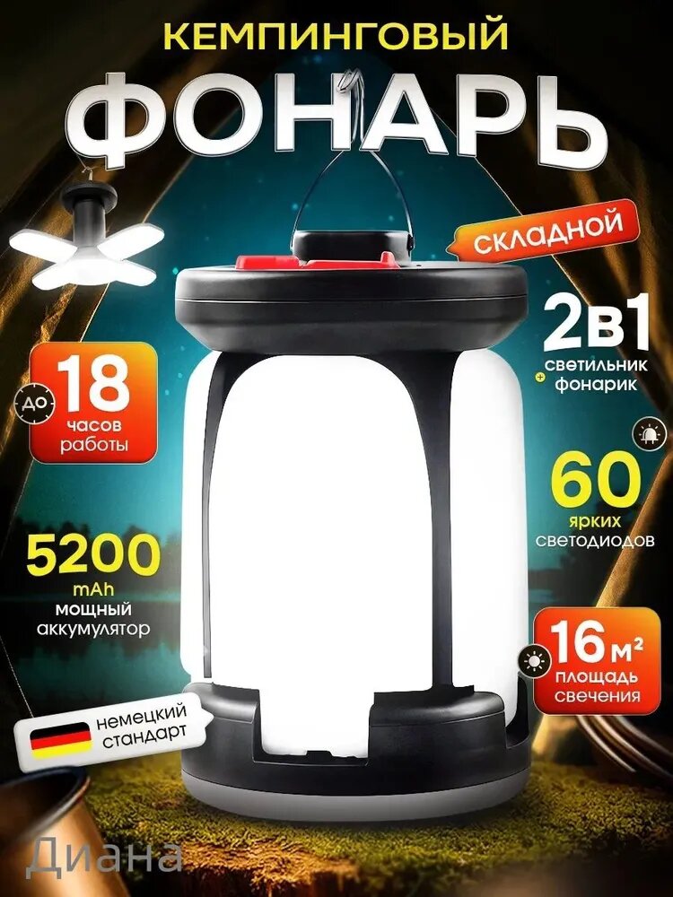 Кемпинговый фонарь