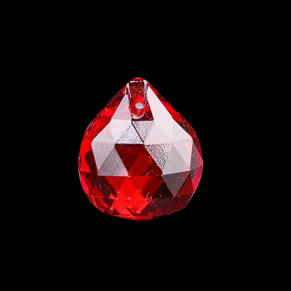 Хрустальные стеклянные шары «Ловец солнца» 6 шт. 6pcs Red