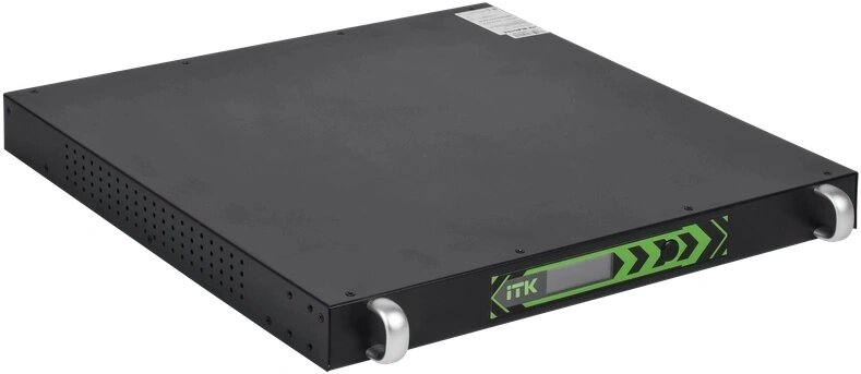 Источник бесперебойного питания ITK Electra ELR-1000VA-1-004 600Вт 1000ВА черный