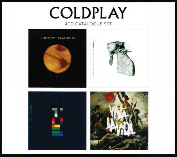 Альбом Coldplay "4 CD Catalogue Set", Jewel Case, 2012 г, 4 диска
