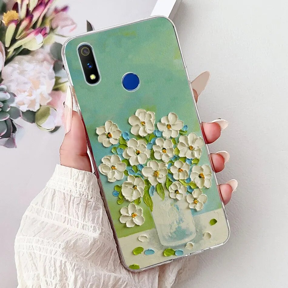Чехол для телефона Realme 3 Pro 3i 3 Realme3 3i 3Pro, элегантный мягкий TPU-951, Realme 3 or 3i