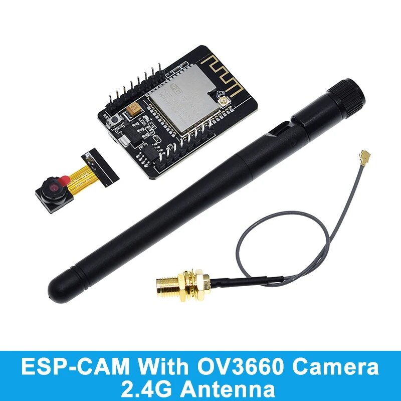 ESP32-CAM WIFI плата с камерой, цвет CAM With Antenna