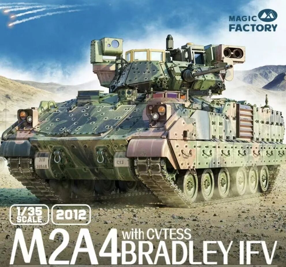 Magic Factory 2012 1/35 M2A4 Брэдли IFV квтесс
