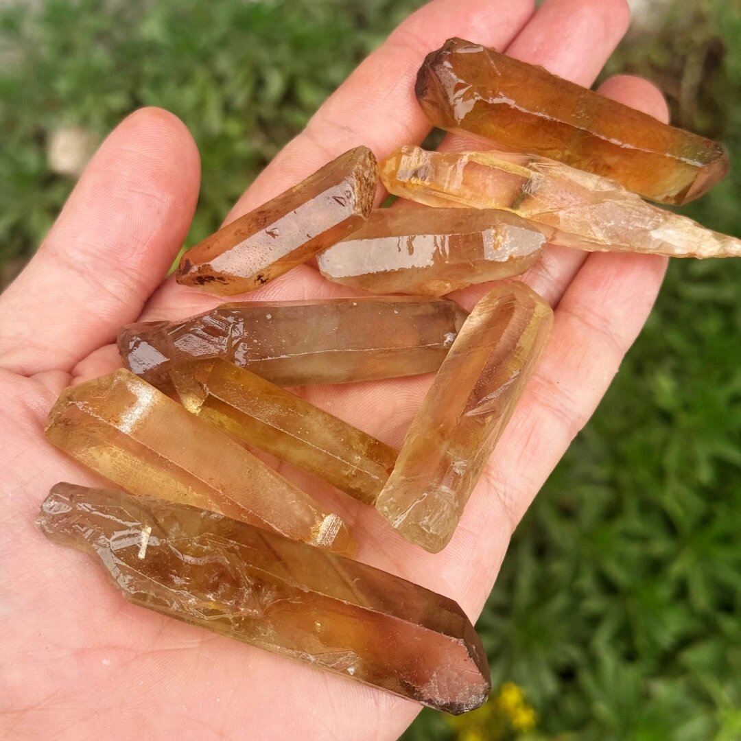 Дымчатый цитрин 40/120/240 г для декора 120g
