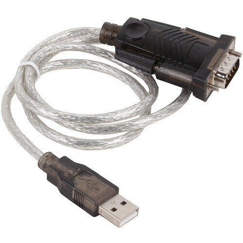 Адаптер RS232 Orient USS-101N USB Am - 9M конвертор COM порта Profilic PL2303HXD - кабель 0.8 м, крепёж - винты