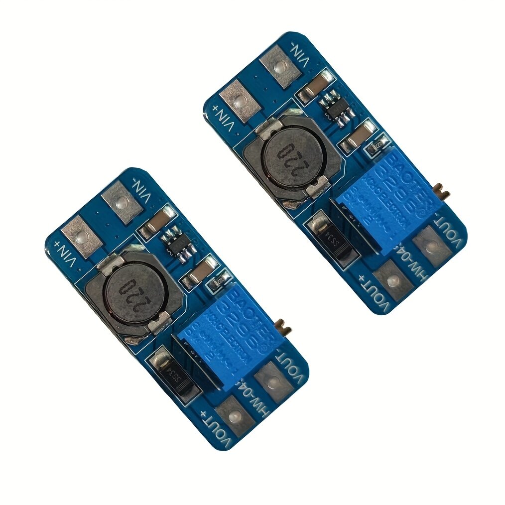 Модуль повышающий DC-DC 2V-24V до 5V-28V 2A, 2 шт.