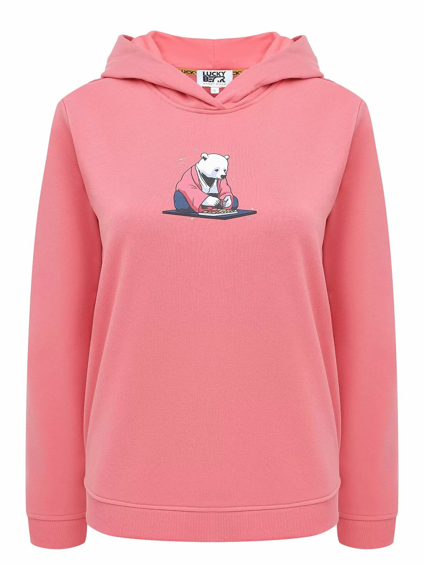 Худи Lucky Bear, размер XL, , розовый