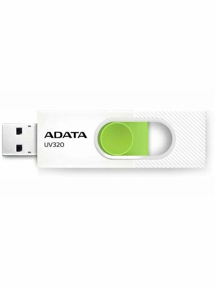 ADATA UV320 512 ГБ USB-флеш-накопитель, USB 3.2, USB Type-A, AUV320-512G-RWHGN, белый