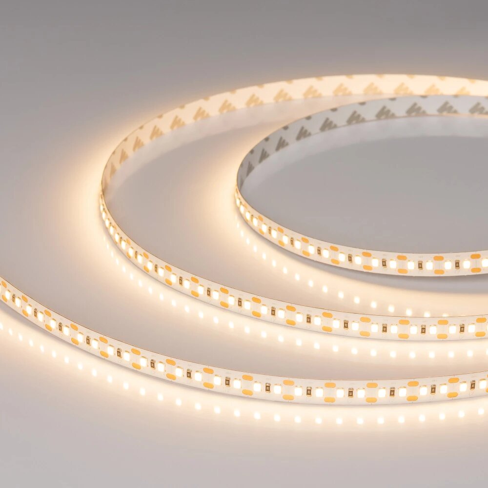 Лента UL-A140-10mm 48V Warm3000-CX2 (8 W/m, IP20, 30m) (Arlight, резка 2 светодиода) 064040
