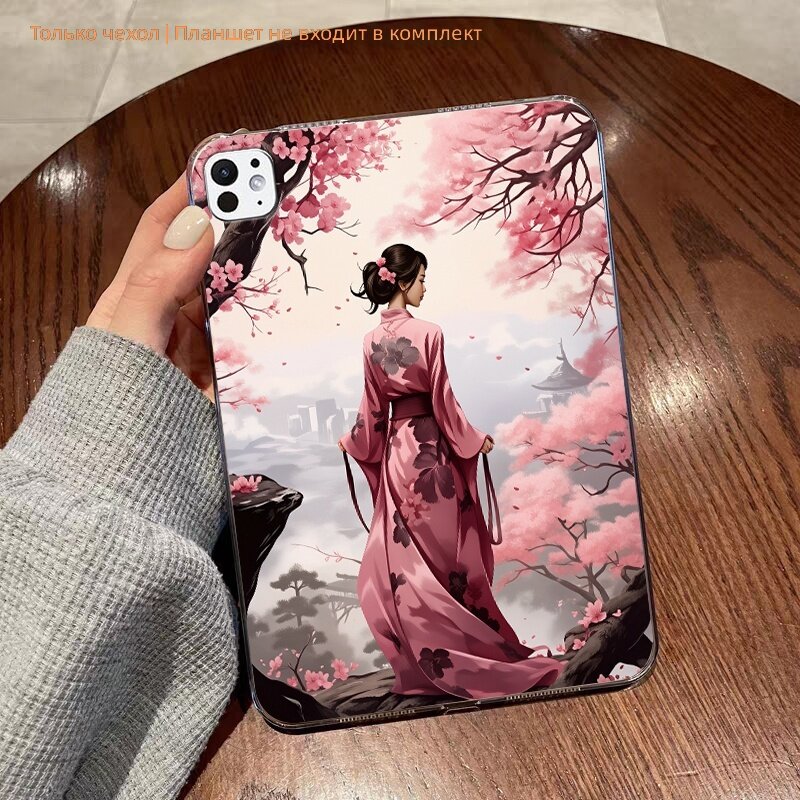 Защитный чехол для планшета с японским цветочным принтом, цвет: смешанный 1, модель: A16