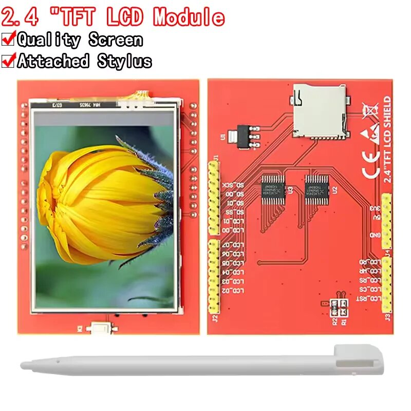 TFT ЖК-модуль 2,4 дюйма для Arduino UNO R3