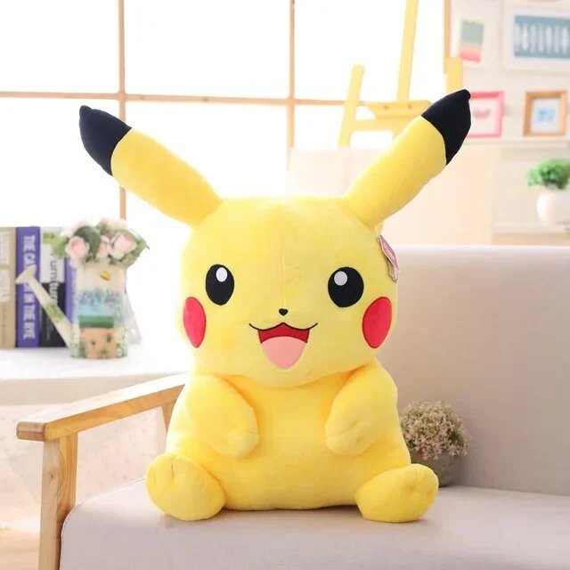 Большая плюшевая игрушка Покемон Пикачу TAKARA TOMY 40CM