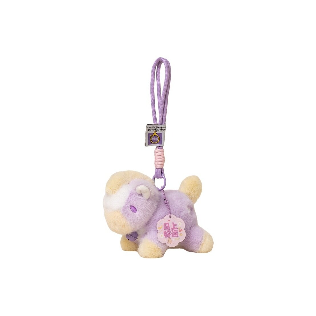 GONGZHULIANREN Красный Церемония CUTE PONY Уют и гармония Плюшевые брелки 12 см Длина корпуса 12cm