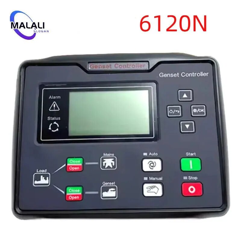 Malali Контроллер-аналог SmartGen HGM6120N/HGM6110N с функцией AMF автозапуска/останова