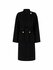 Пальто Alberta Ferretti Belted button-detail coat, размер 40