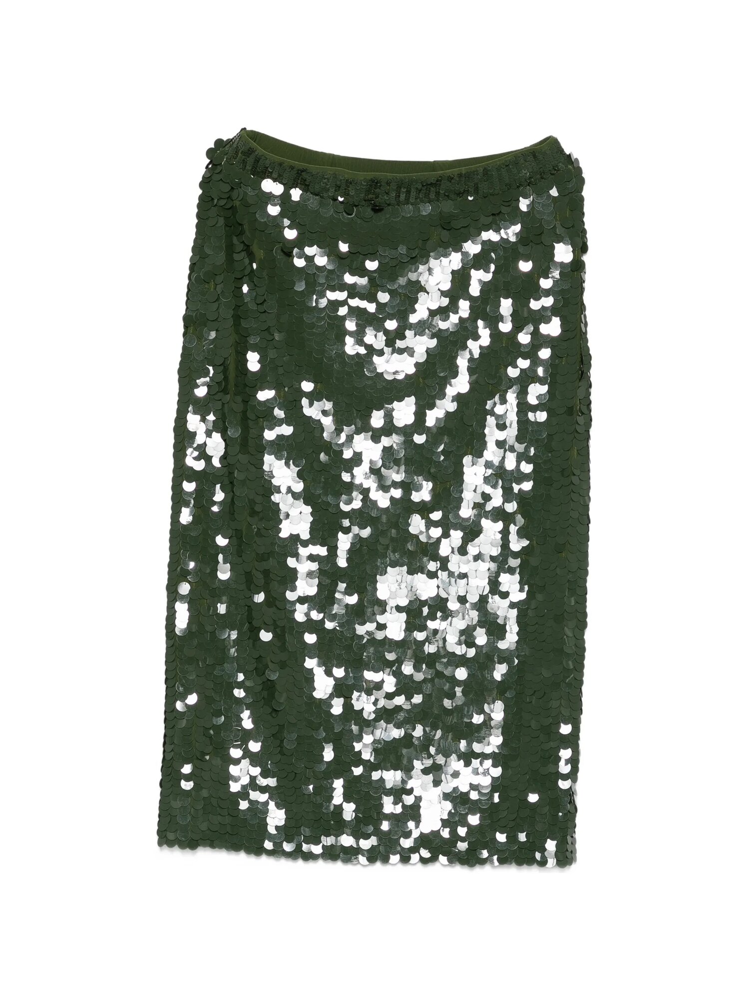 Юбка P.A.R.O.S.H. Sequin-embellished midi skirt