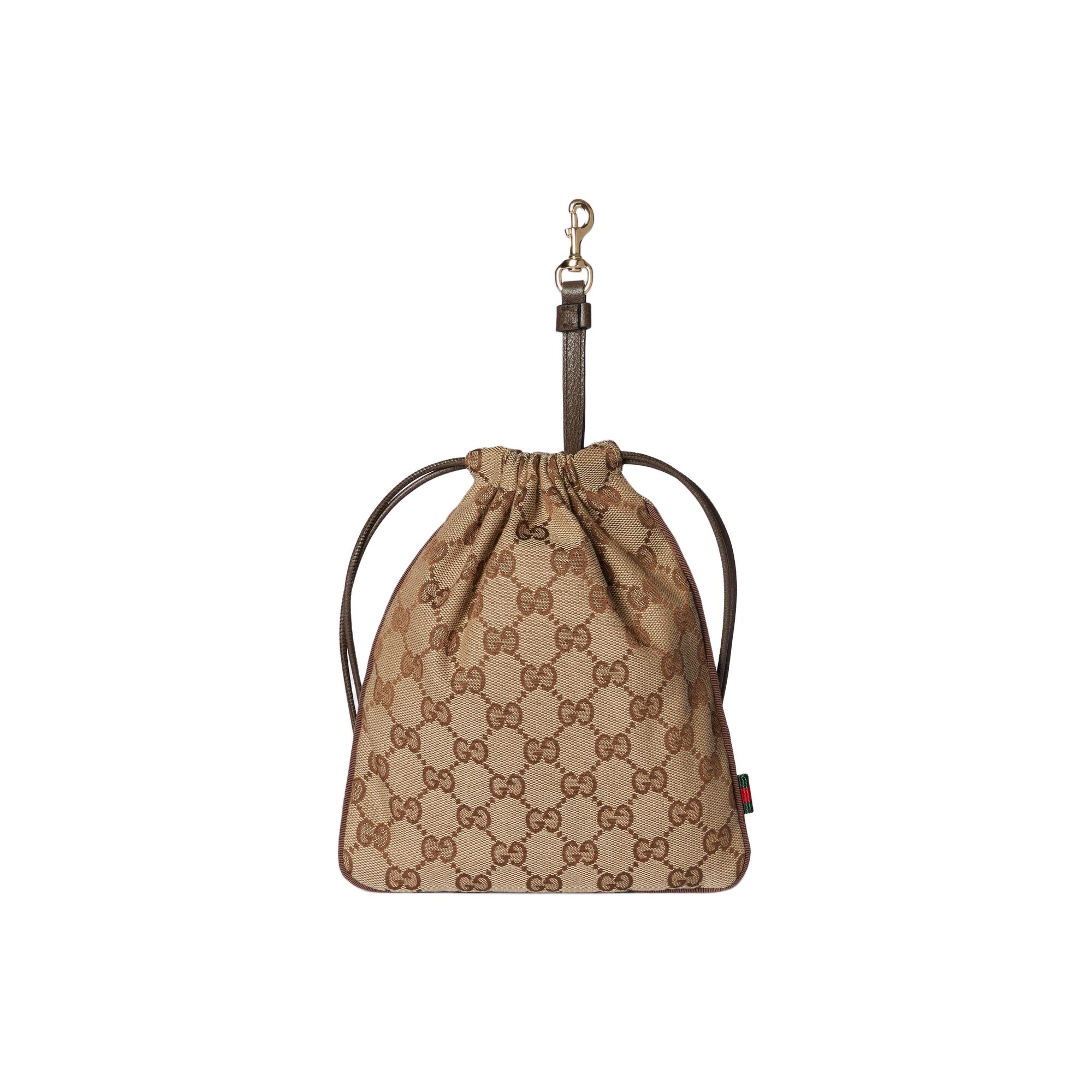 Бумажник GUCCI, коричневый — фото 1
