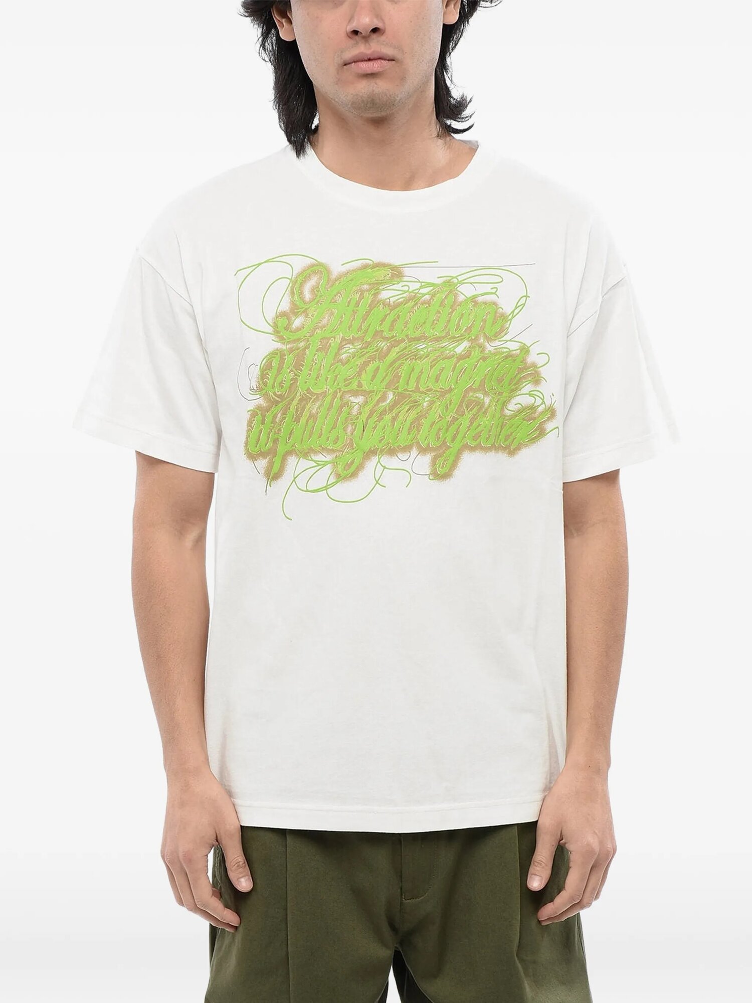Футболка Logo-print jersey T-shirt