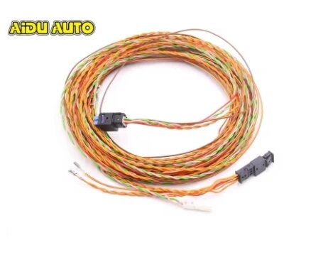 Для VW Audi Skoda Tiguan ID3 A3 8V 8Y A4 B9 A5 A6 Q3 Q5 GOLF 7 8 PASSAT B8 Octavia SUPERB Macan Ремень кабеля камеры 718 911