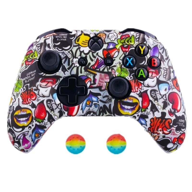 Силиконовый чехол для геймпада Xbox One Slim TOYILUYA камуфляж Other