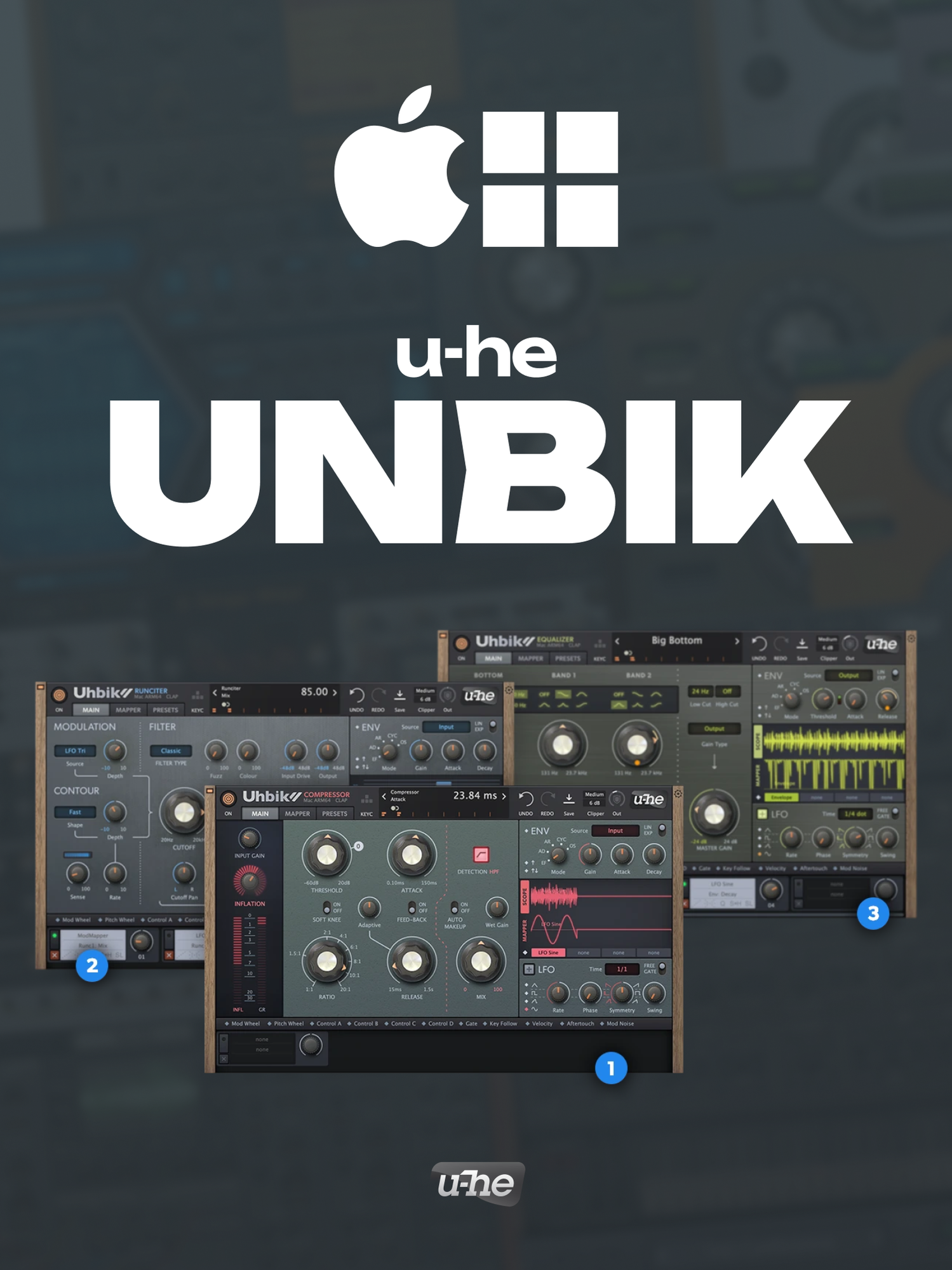 U-he Uhbik 2 (лицензионная активация, бессрочно) для macOS & Windows