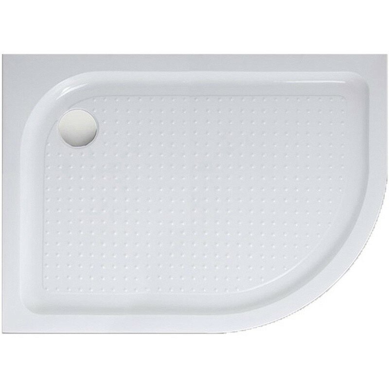 Акриловый поддон для душа BelBagno Tray 100x80 L TRAY-BB-RH-100/80-550-15-W-L