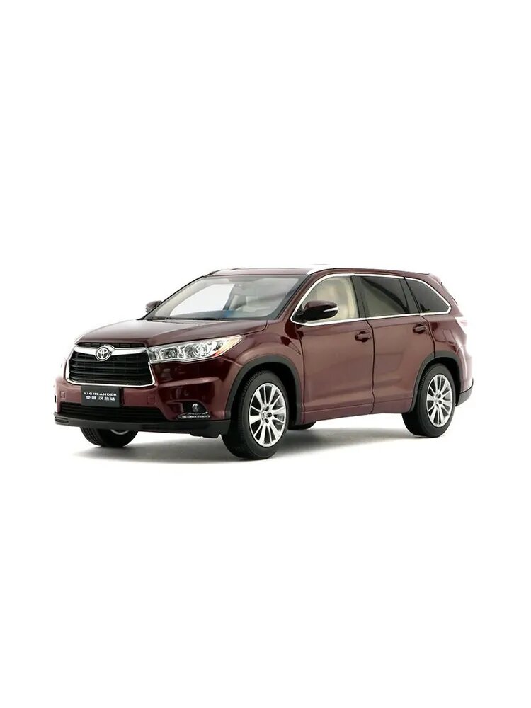 1:18 Jeep Highlander 2015 литая модель автомобиля внедорожник красный