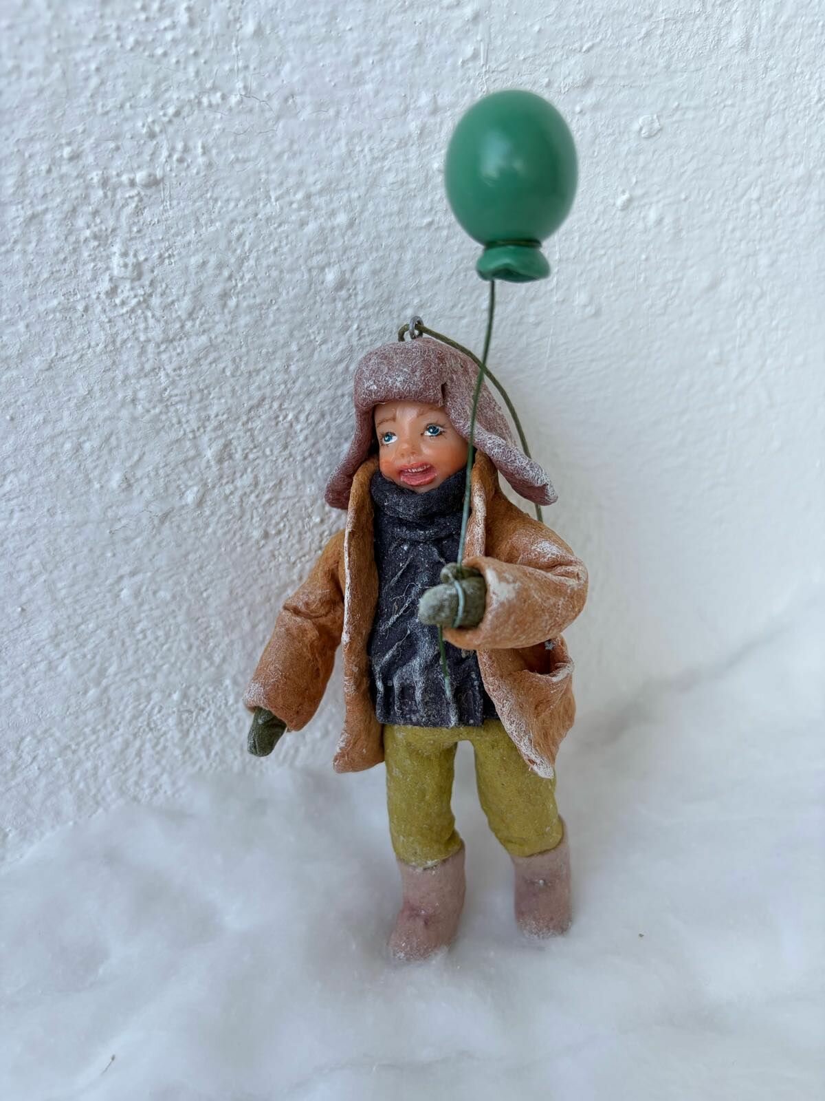 Ватная игрушка новогодняя