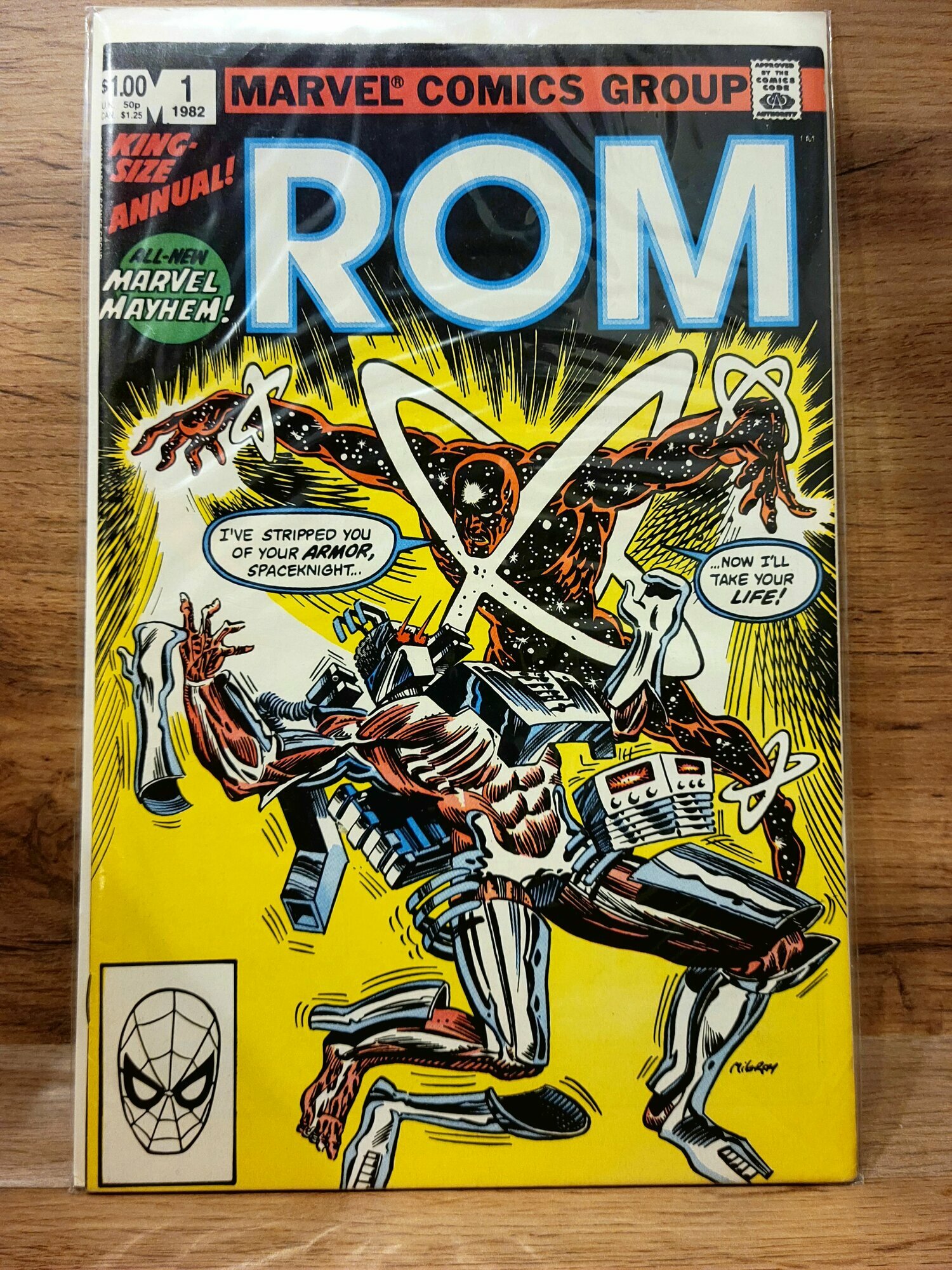 Раритетный Комикс Rom #1. 1982 Год. Оригинал!