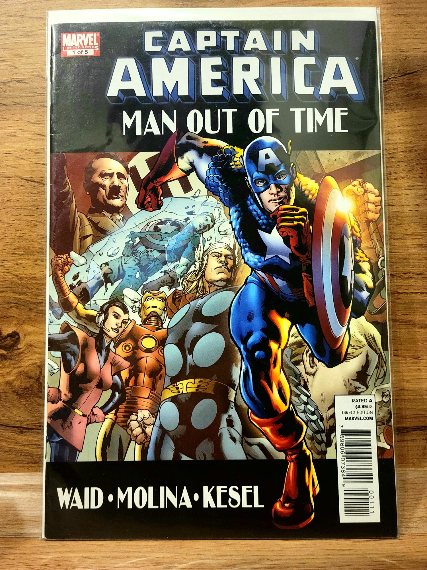 Captain America #1. Оригинальный Комикс.