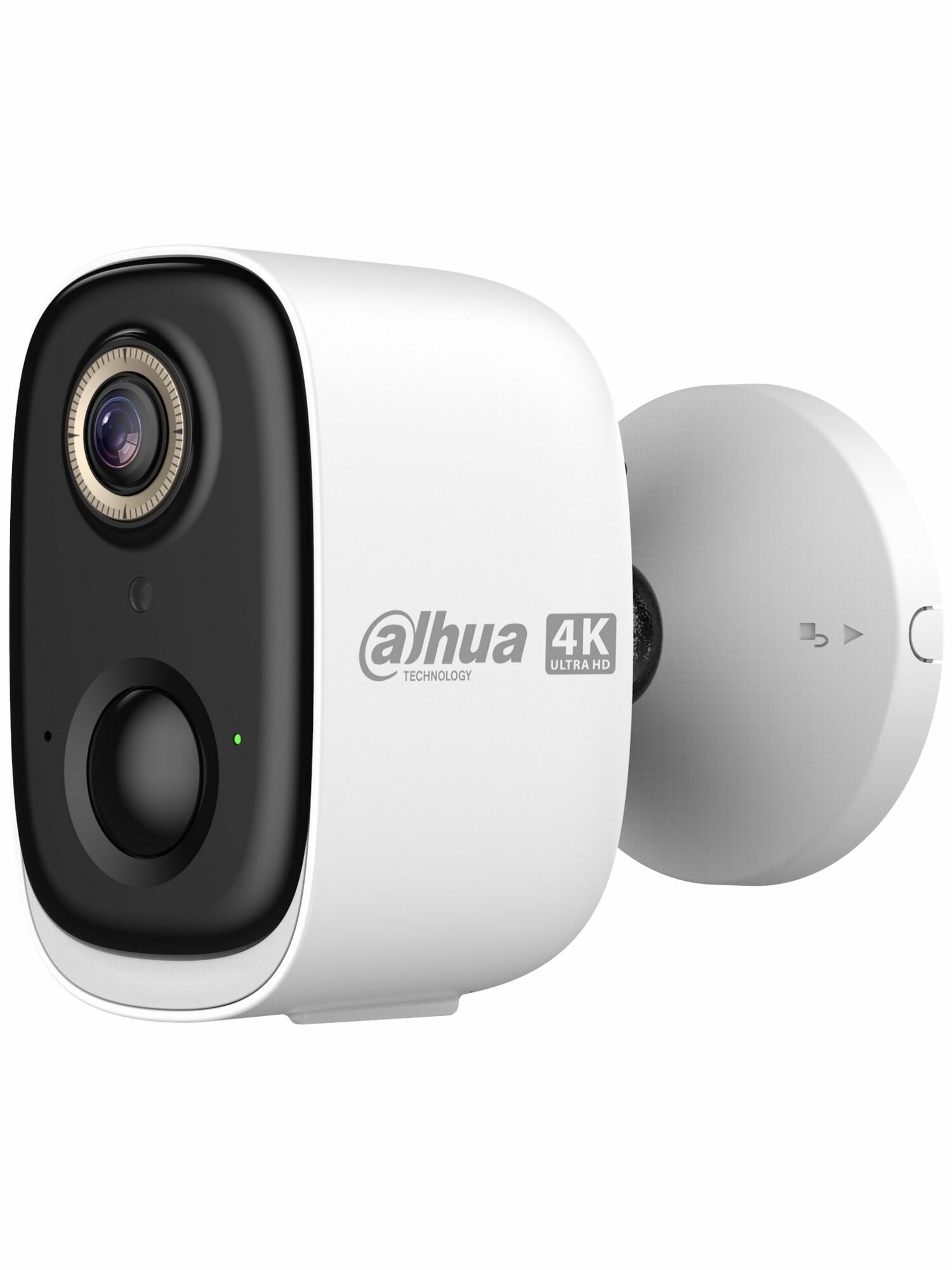 Камера видеонаблюдения WiFi с аккумулятором Dahua Apollo DH-BF8H 8 Мп, 2.1 мм, IP, уличная, белая