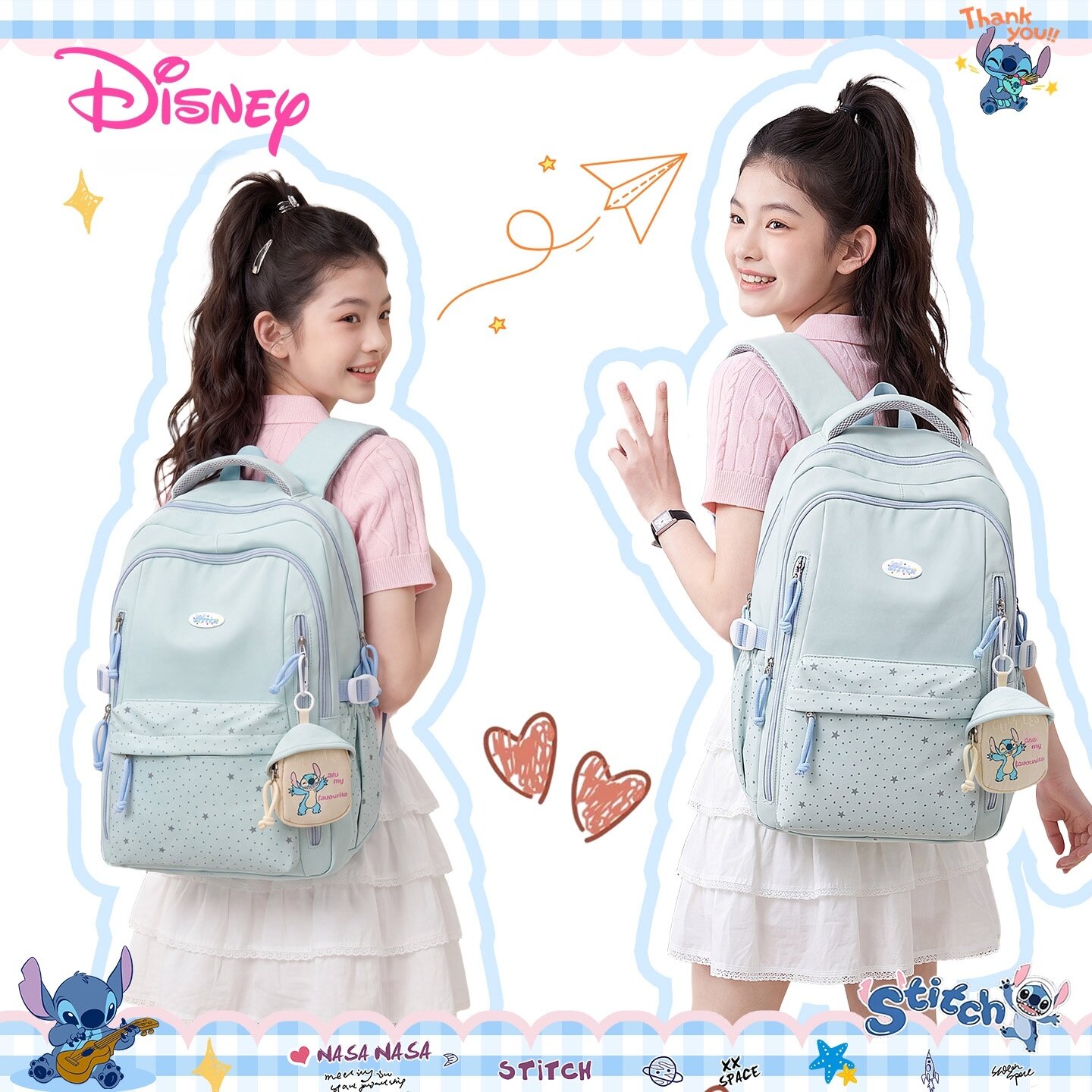 Сумка Disney, фактура стеганая — фото 1