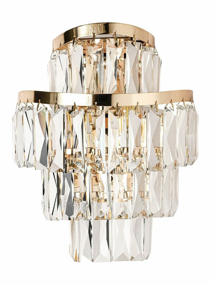 Светильник настенный хрустальный Odeon light 5073/2W, E14, 2х40Вт