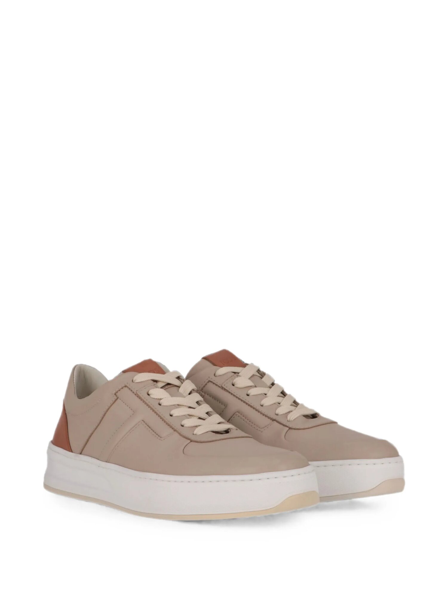Кроссовки Tod's T-panel leather sneakers, размер 7 — фото 1