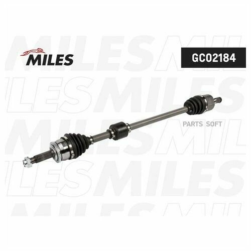 Привод в сборе hyundai solaris/kia rio 10- прав. MILES GC02184