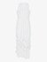 Платье Jacquemus Ruffled draped maxi dress, размер 40 EU, бежевый/белый
