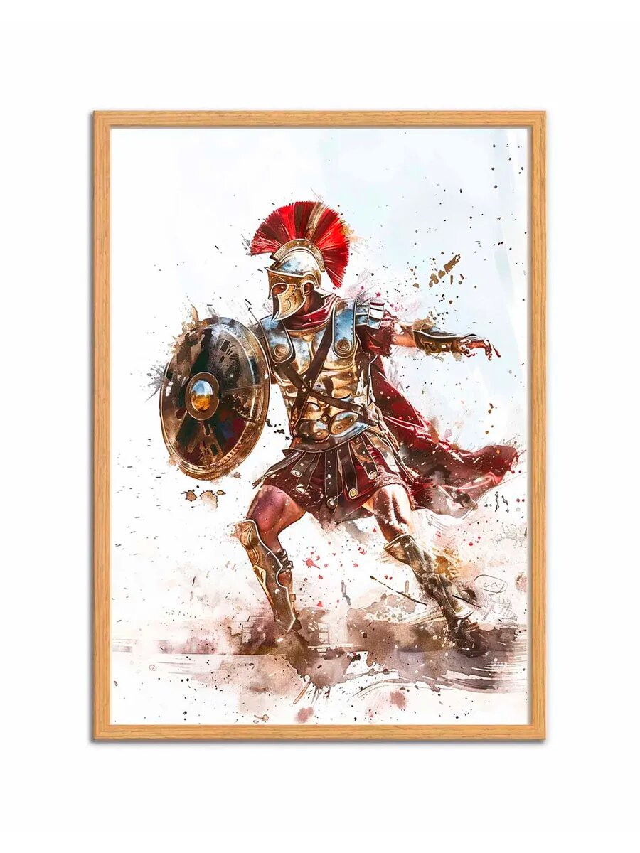 Птица-кряква Гладиатор 2, Плакат 30x42см