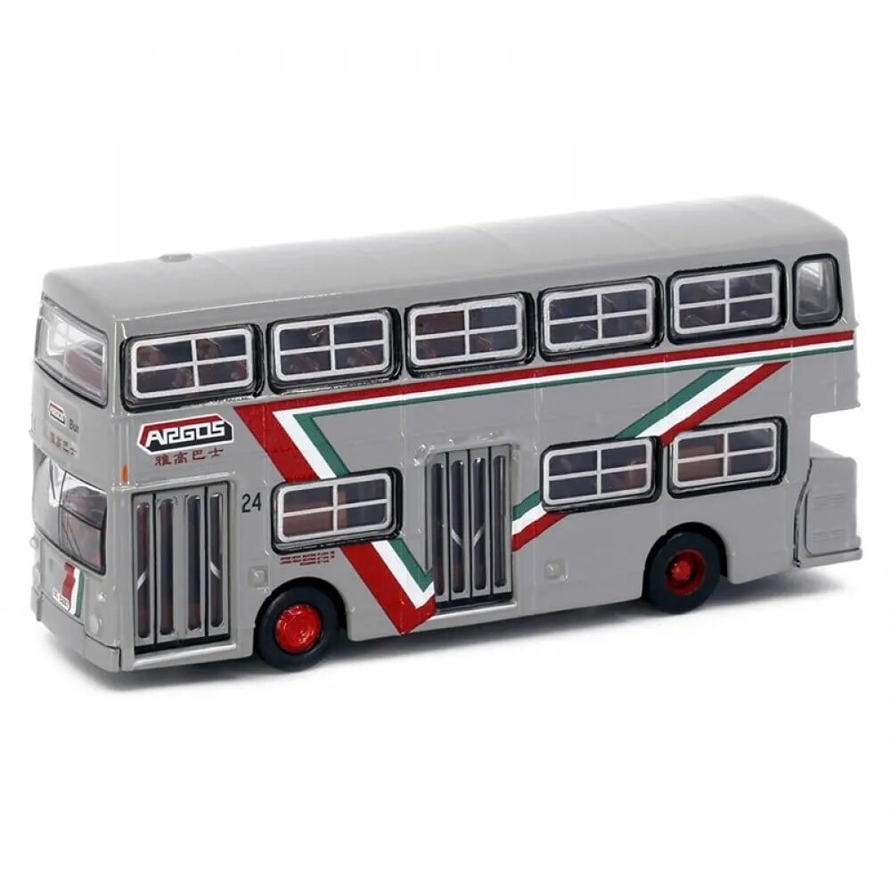 Машинка Tiny 1/110 DAIMLER Fleetline DMS ARGOS Grey City 128 Diecast Scale Model Car