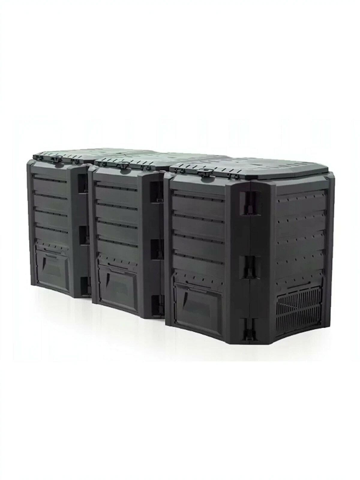 Компостер садовый Prosperplast Module, 1200 литров, 3 секции