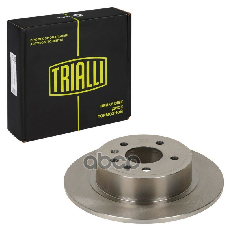 Диск торм. для а/м SAAB 9-5 (99-) зад. d=286 (DF 190616) Trialli арт. df-190616