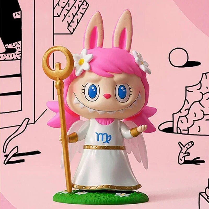 POP MART LABUBU THE MONSTERS Constellation Series Фигурки-сюрприз Розовый, Virgo