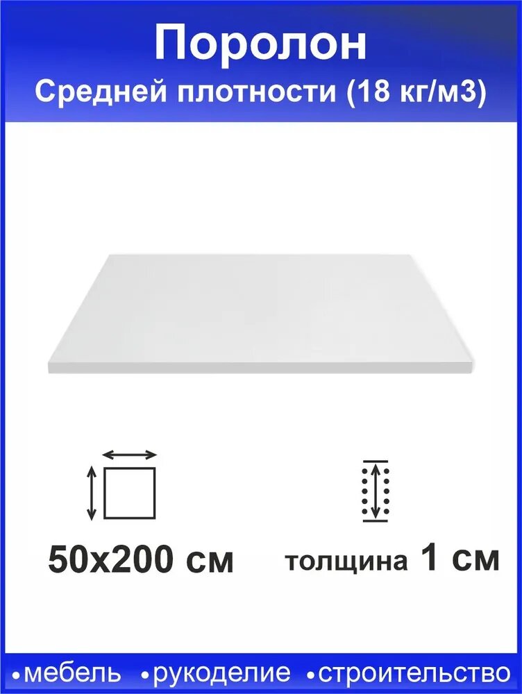 Поролон 10мм