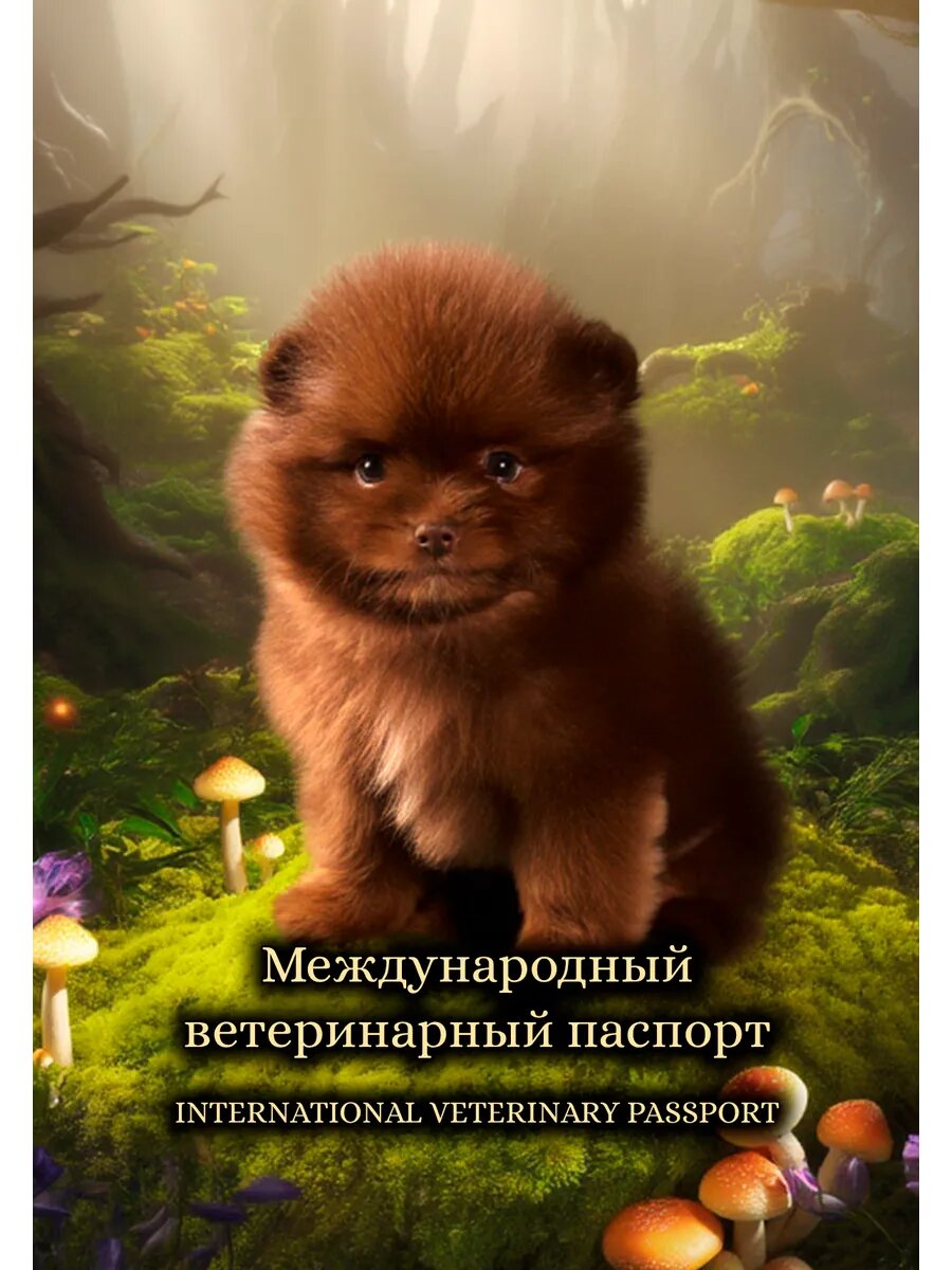 Ветеринарный паспорт с аудио-записью