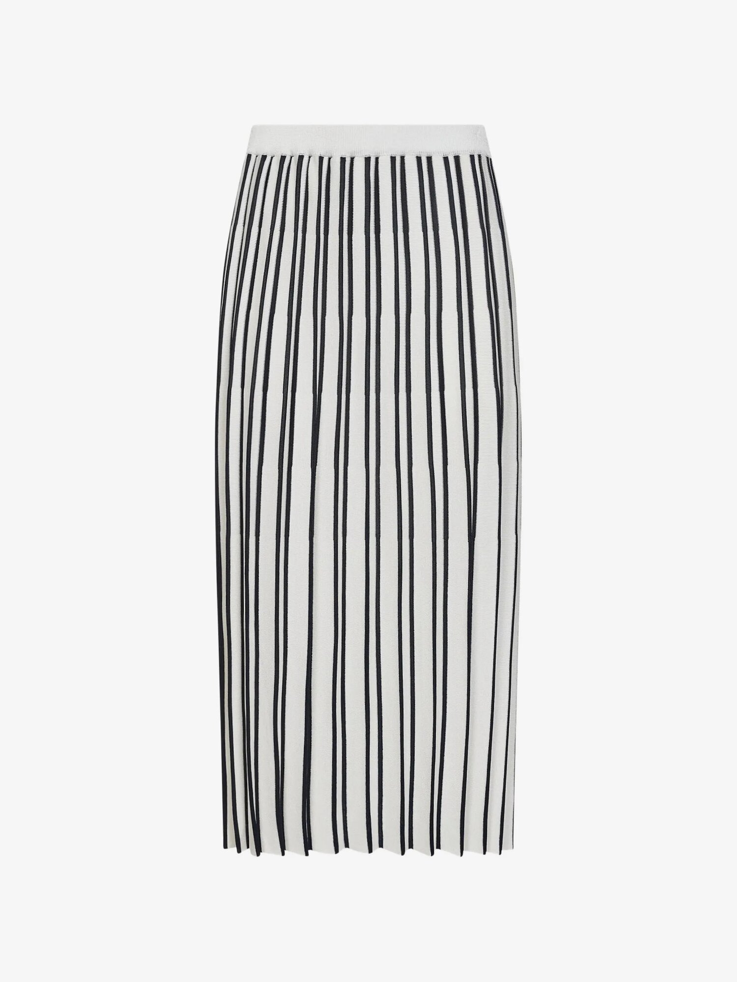Юбка Ribbed pleated midi skirt