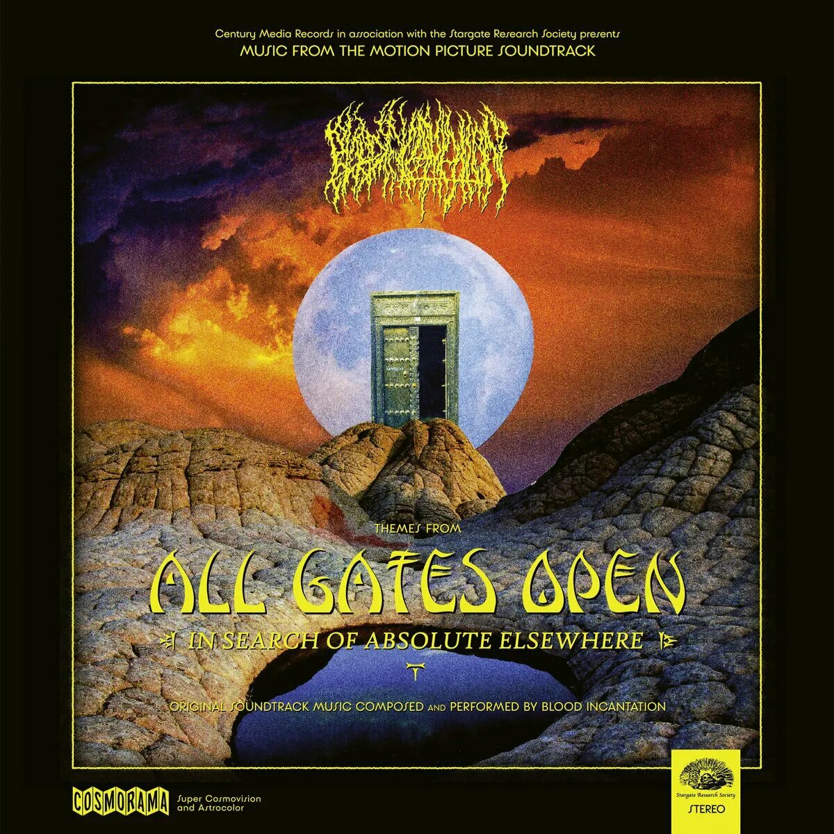 Виниловая пластинка Blood Incantation - All Gates Open (Transparent Orange Vinyl 2LP)