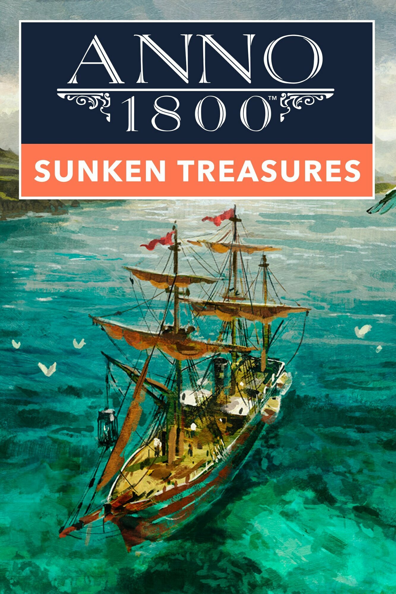 Anno 1800 - Sunken Treasures — дополнение (DLC) · нужна базовая игра · PC · цифровой ключ