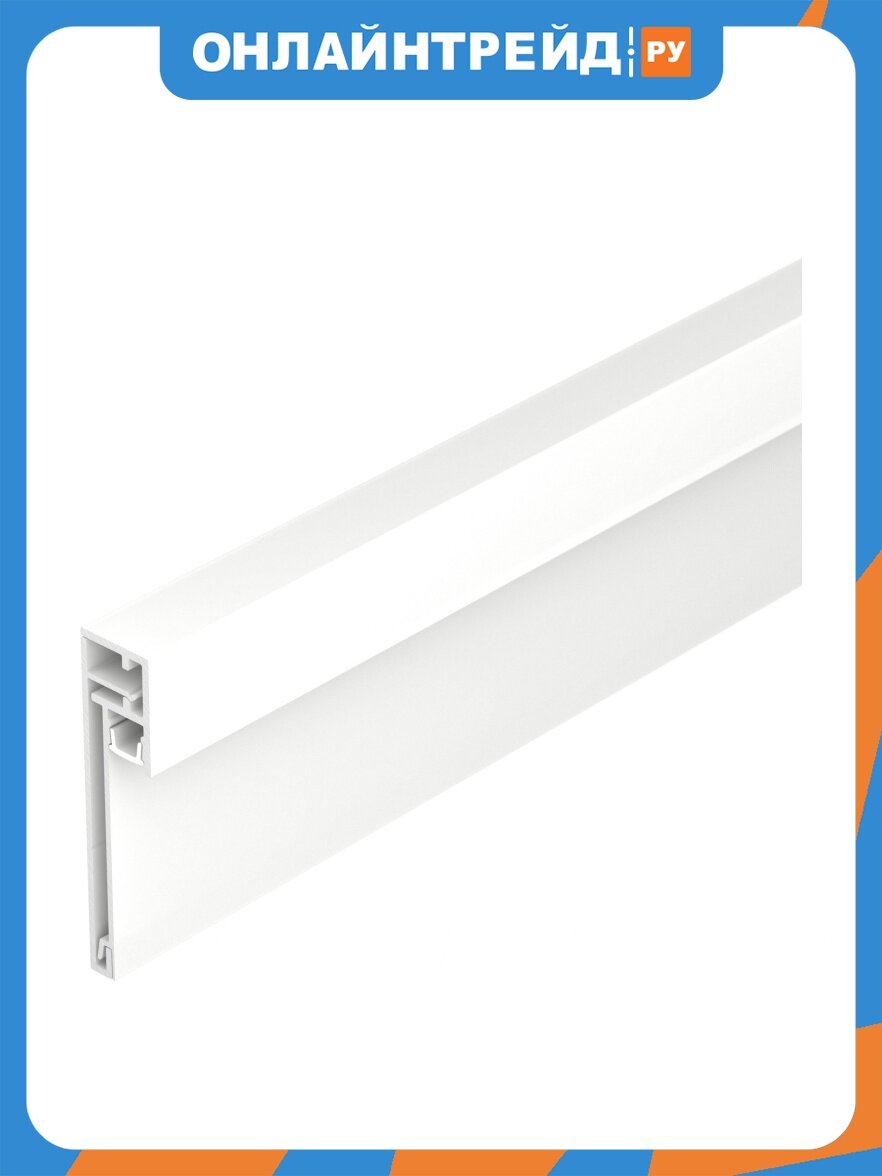 Профиль Arlight PLINTUS-H54B-2000 WHITE (, Алюминий)