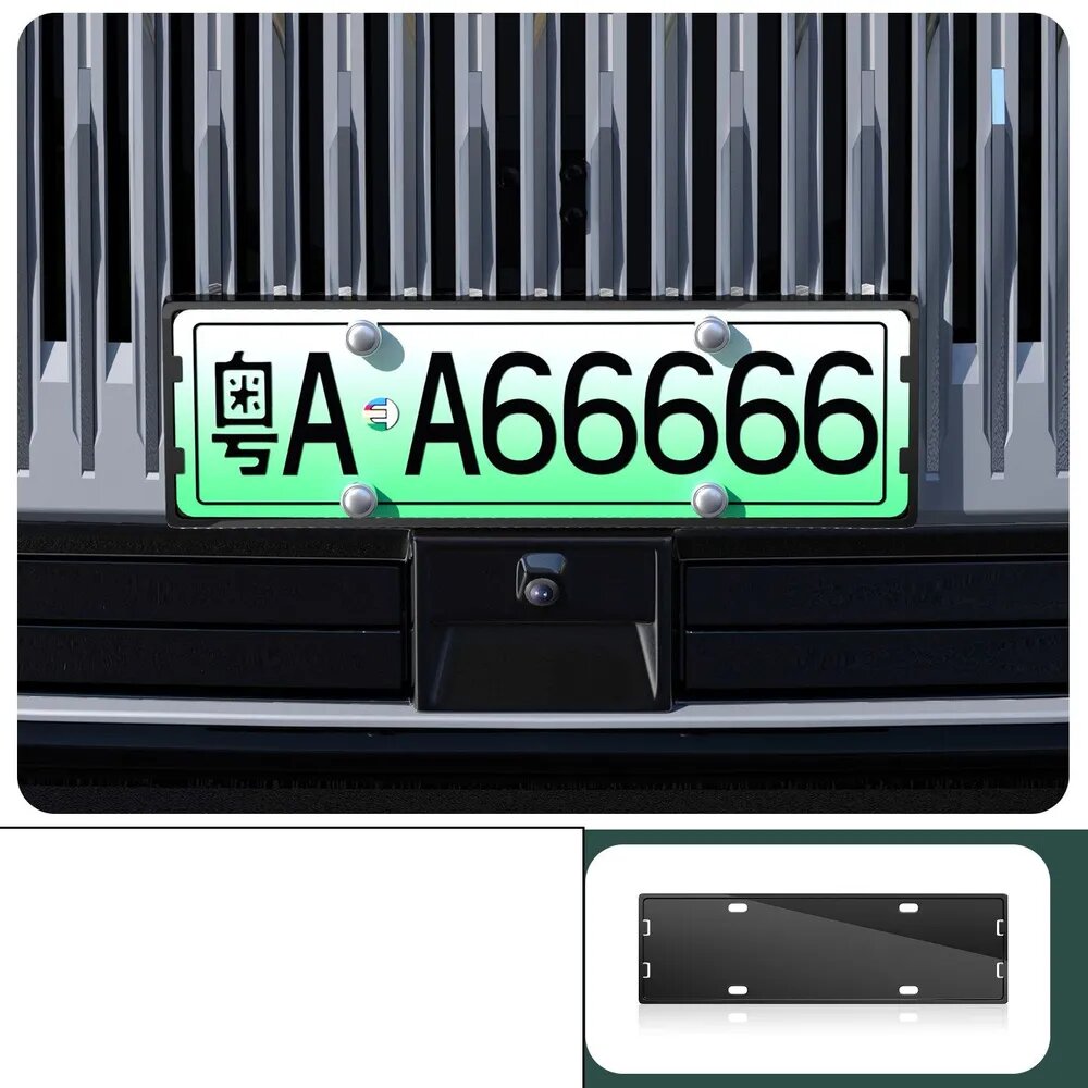 Рамка номерного знака для ZEEKR 9X 2025 2026
